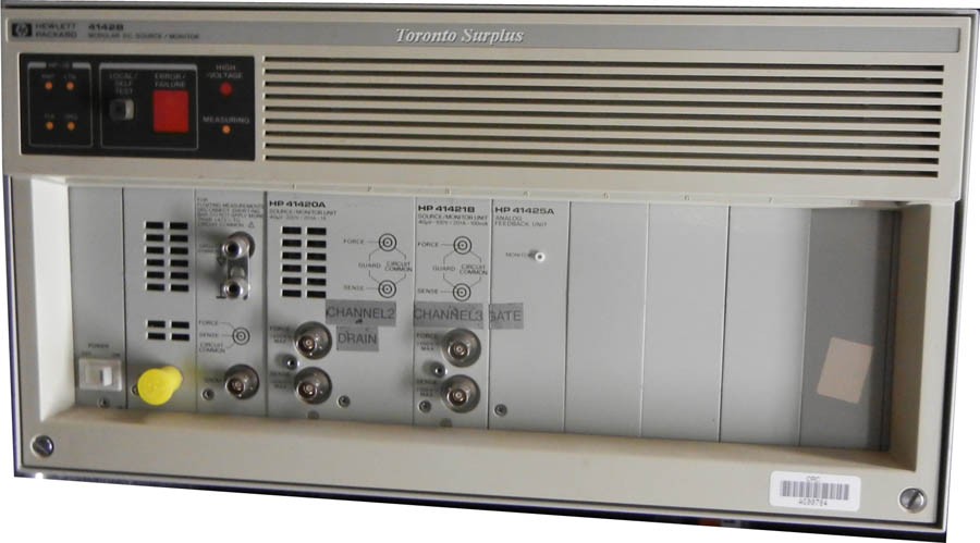 HP 4142B / Agilent 4142B / Yokagowa 4142B Modular DC Source / Monitor ...