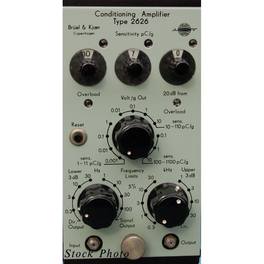 Bruel & Kjaer Type 2626 Conditioning Amplifier Bruel & Kjaer Type 2626 Conditioning Amplifier