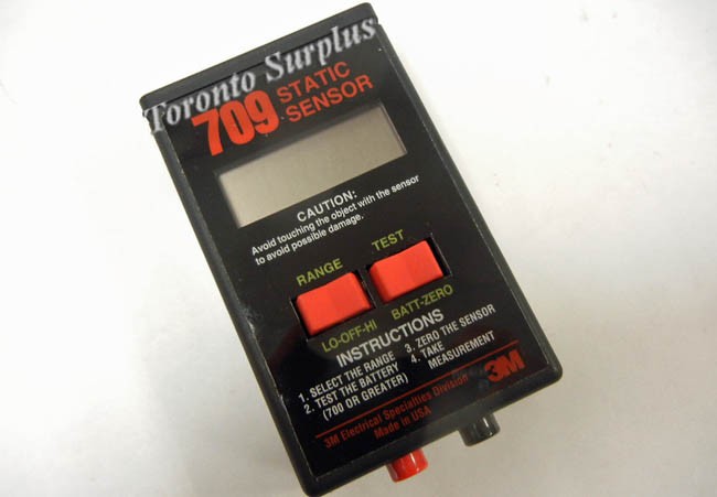 3M 709 Static Sensor - Excellent Condition