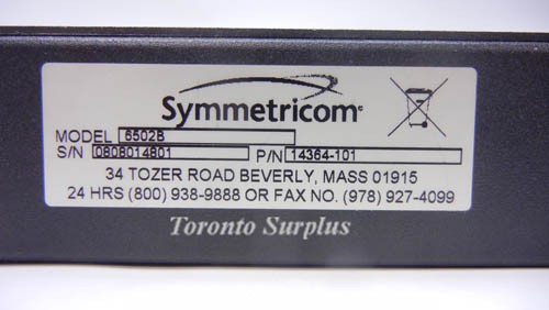 Symmetricom 6502B RF Distribution Amplifier 3