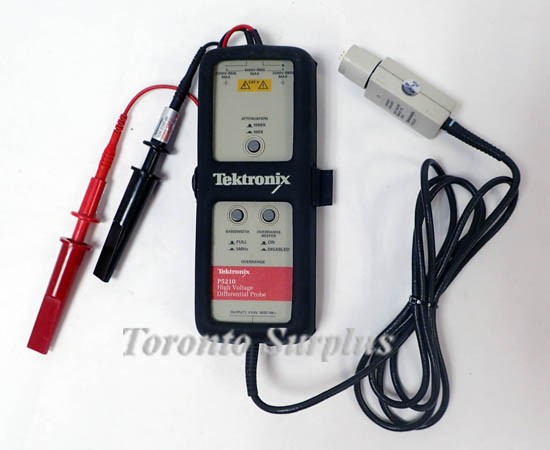 Tektronix P5210 High Voltage Differential Probe Tektronix P5210 High Voltage Differential Probe