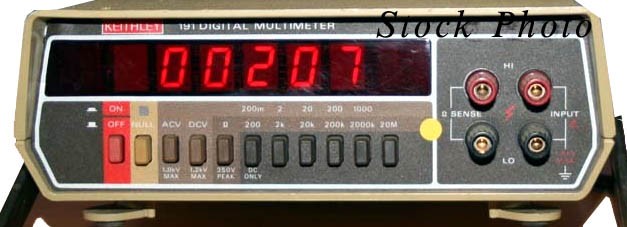 Keithley 191 DC Digital Multimeter, 5.5 Digit, High Accuracy